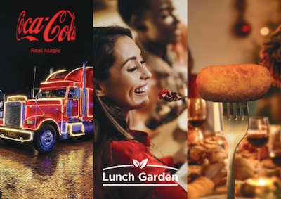 Lemblematique camion de noel coca cola fait halte chez lunch garden ...